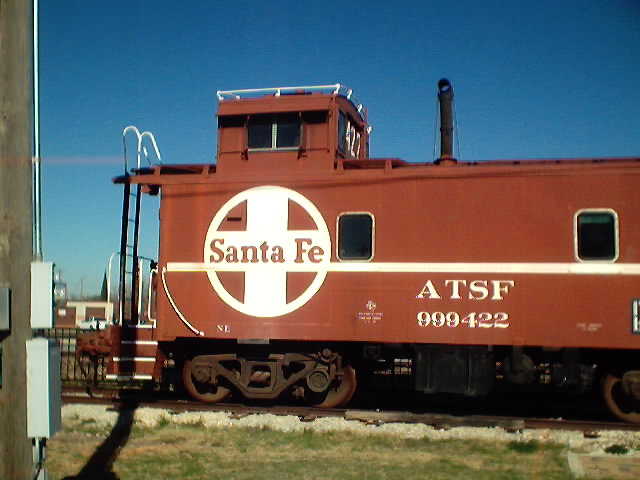 ATSF 999422 (retired) on display
